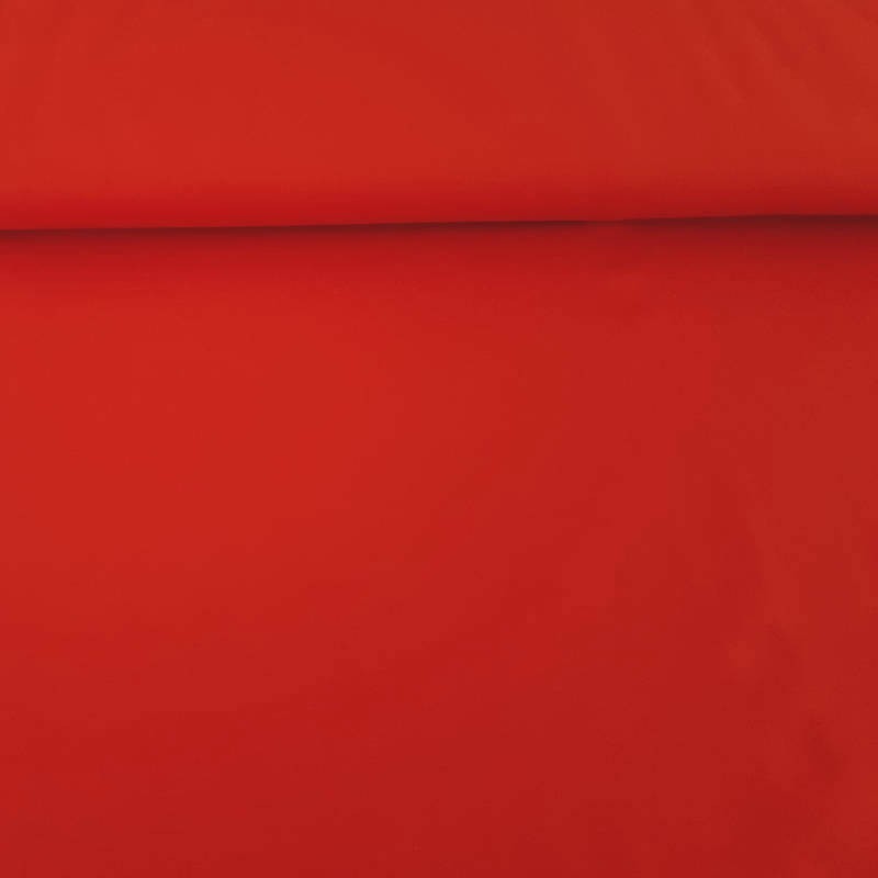 tissu japonais en coton rouge vif